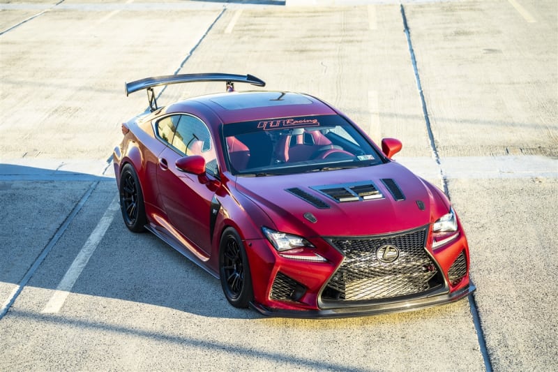 Carbon Fiber Rear Spoiler for Lexus RC F