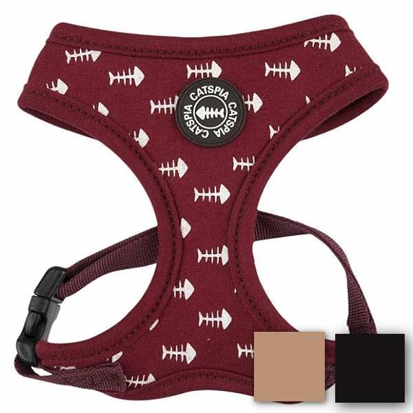 Fishbone Cat Harness | Catspia