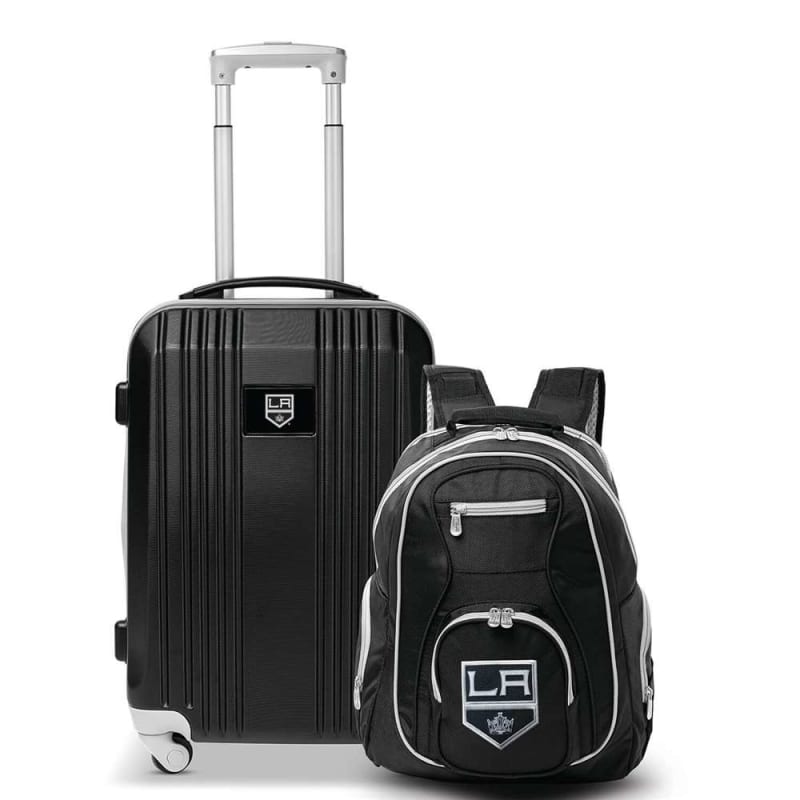 Los Angeles Kings Premium 2-Piece Backpack & Carry-On Set L108