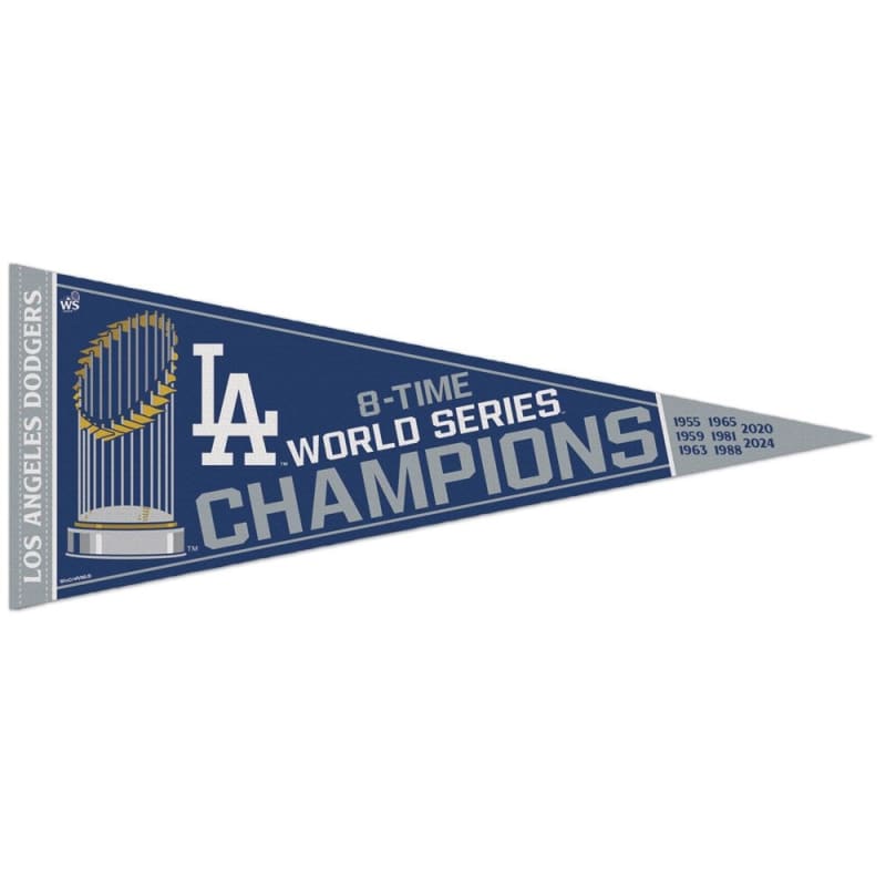 Los Angeles Dodgers 2024 World Series Champions Classic Carded Pennant ...