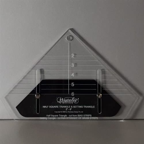 Westalee Half Sq Adjustable Locking Triangle StitchintheDitch.com