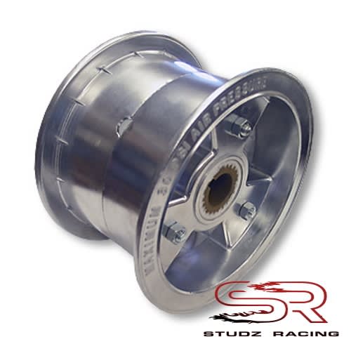 6" Tri-star Rim 4 inch wide ( Aluminum )