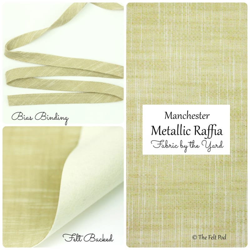 Manchester Metallic Raffia