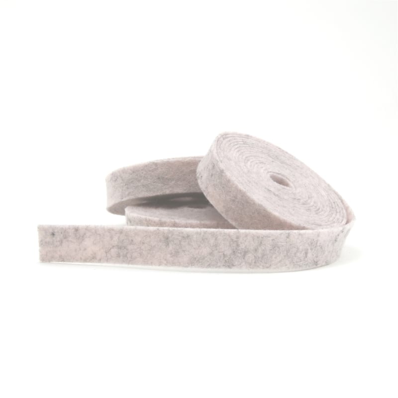 Wool Felt Ribbon, Pink Felt, Heather Felt
