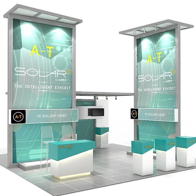 Solar AT 20'x20' Trapezoidal Modular Display - Base Package