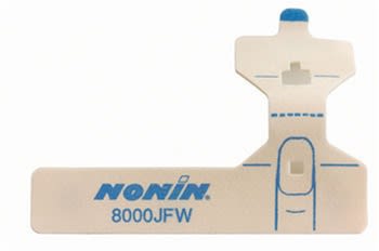 Nonin 8000JFW, FlexiWrap adhesives, pulse oximeter sensor wraps, Nonin ...
