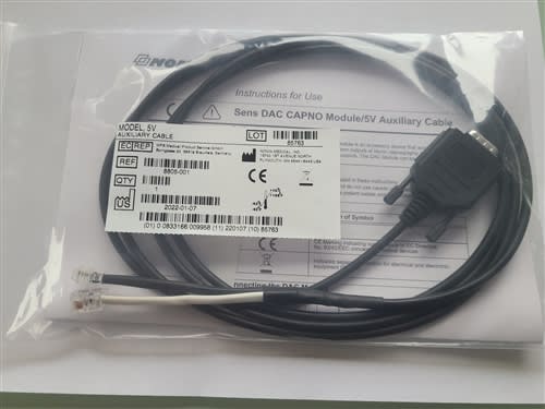 Nonin 5V AUXILIARY Cable 8805-001