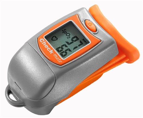 SPO Medical Check Mate CM1000 $89.00 Finger Pulse Oximeter & Protective ...
