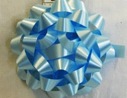 Single Bow-Light Blue