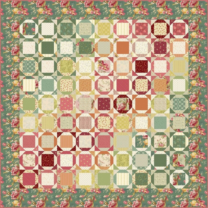 Hay Bale Quilt Pattern by Edyta Sitar