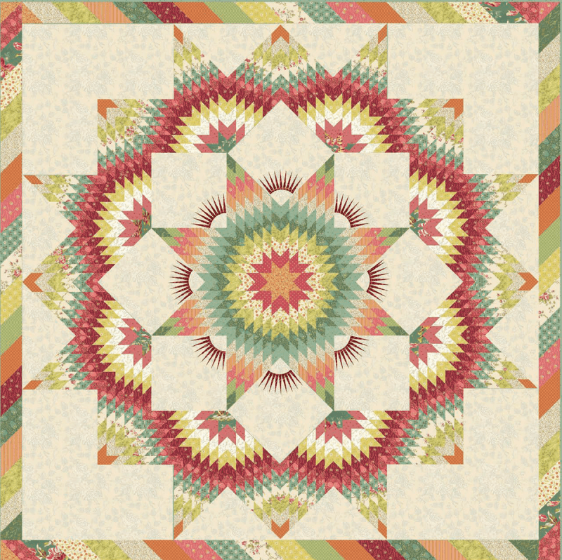 Star of Bethlehem Quilt Pattern by Edyta Sitar