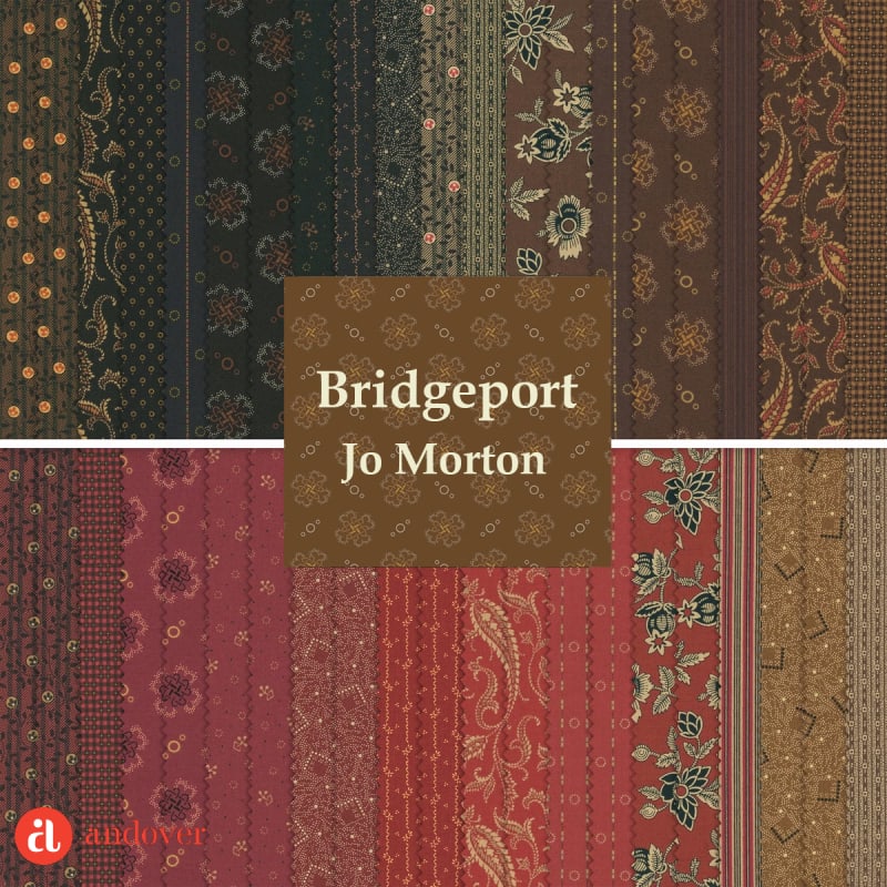 BRIDGEPORT TEN INCH SQUARE LAYER CAKE by Jo Morton