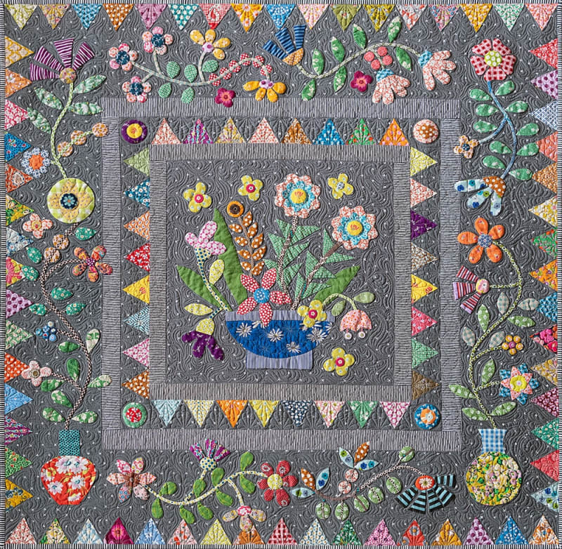 MAGGIE MAE Applique Quilt Pattern by Irene Blanck