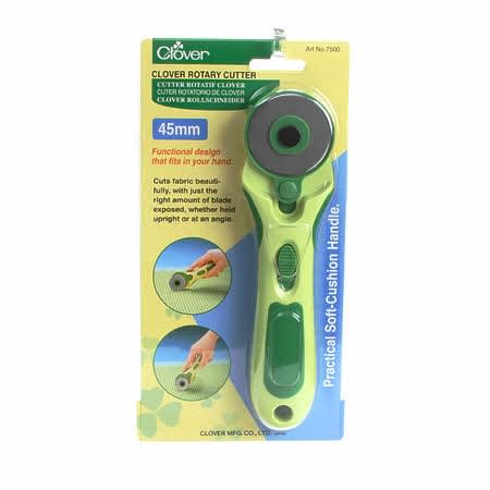 CLOVER 45mm Soft Grip Rotary Cutter