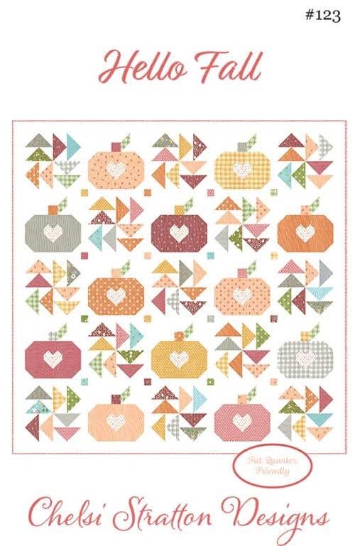 Hello Fall Quilt Pattern by Chelsi Stratton Designs