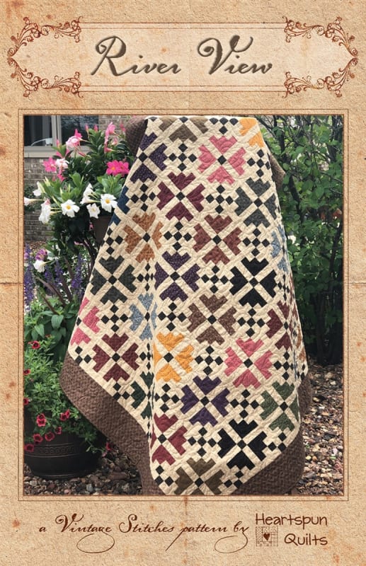 River View Quilt Pattern by Heartspun Quilts