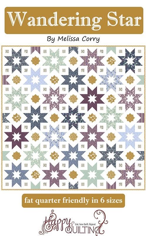 Wandering Star Quilt Pattern by Melissa Corry