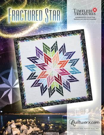 Fractured Star Quilt Pattern from Judy Niemeyer QUILTWORX