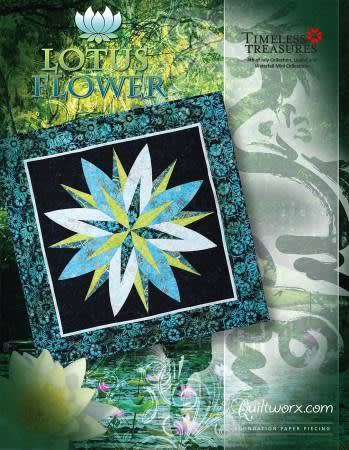 Lotus Flower Quilt Pattern by Judy Niemeyer