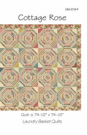 Cottage Rose Quilt Pattern by Edyta Sitar