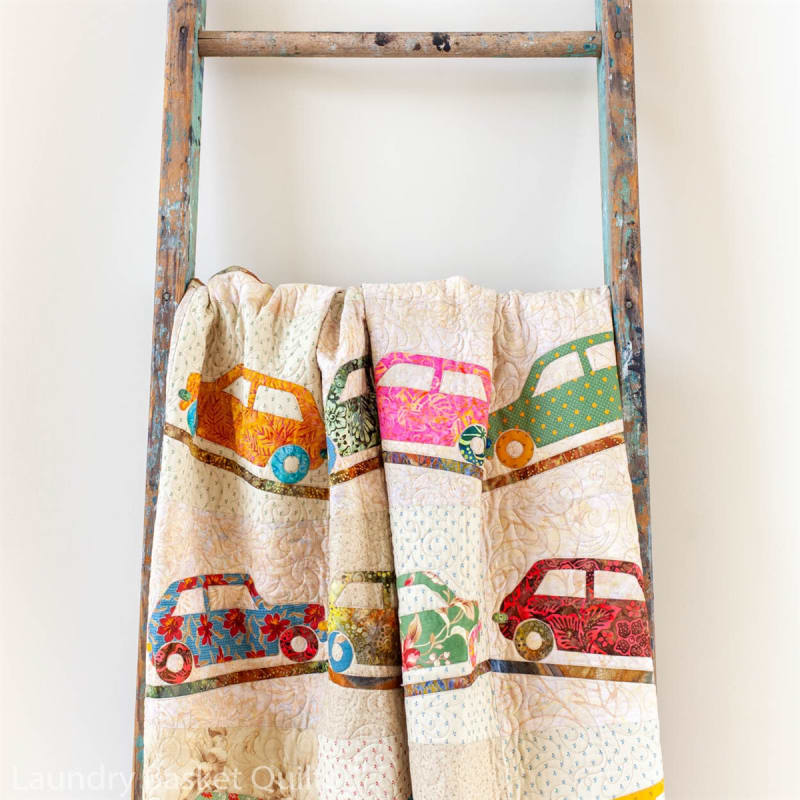 Sweet Ride Quilt Pattern by Laundry Basket Quilts