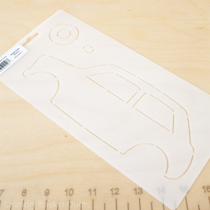 Sweet Ride Car Stencil Vintage & Vogue