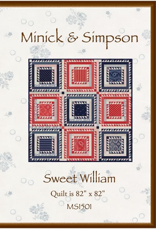 Sweet William Quilt Pattern by Minick & Simpson