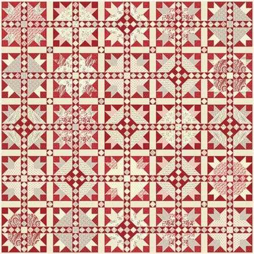 Blaze Quilt Pattern by Miss Rosie