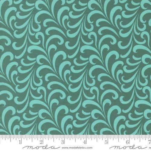 Tango Portico Basil Green by Kate Spain for Moda Fabrics