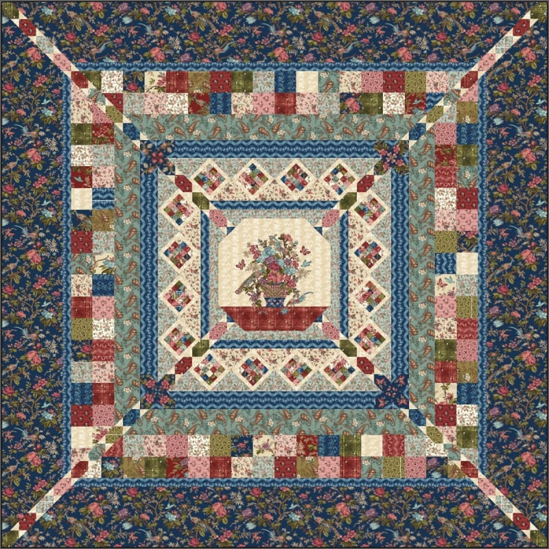 Buckleberry Manor Quilt Pattern by Michelle Yeo