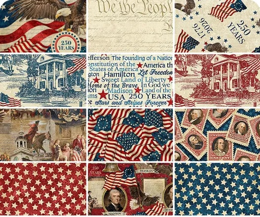 AMERICA 250:Half Yard Bundle