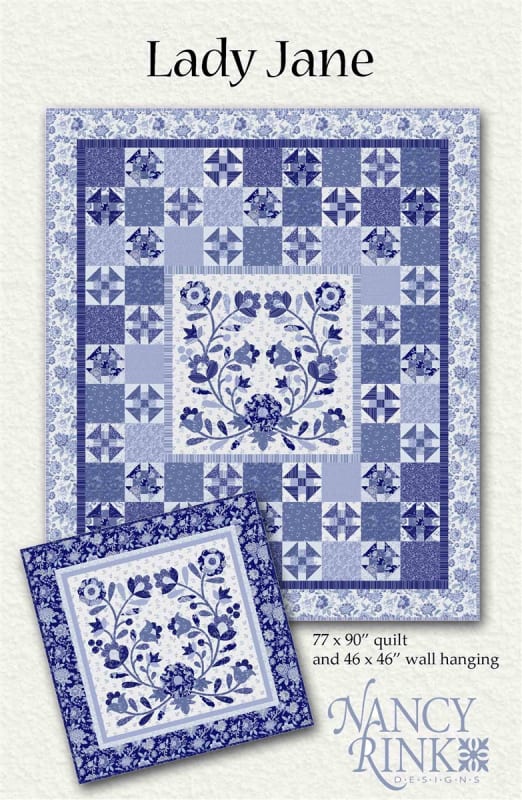 Lady Jane Quilt Pattern from Nancy Rink Designs