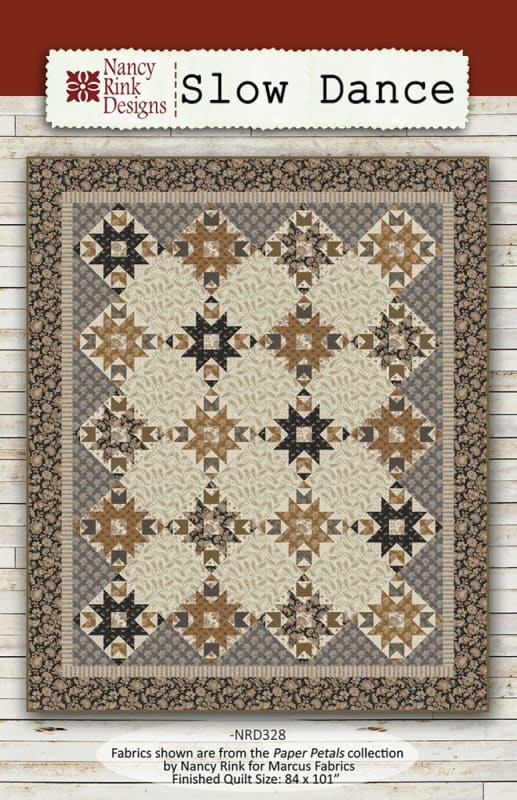 Slow Dance Quilt Pattern by Nancy Rink Designs