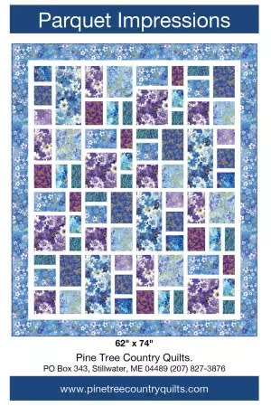 Parquet Impressions Quilt Pattern by Pine Tree Country Quilts