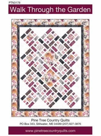 Walk Through the Garden Quilt Pattern by Pine Tree Country Quilts ...