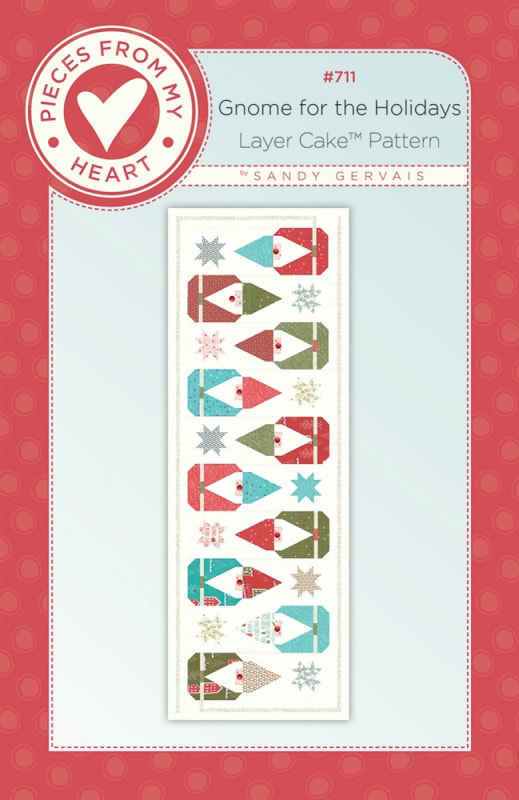 Gnome for the Holidays Table Runner Pattern
