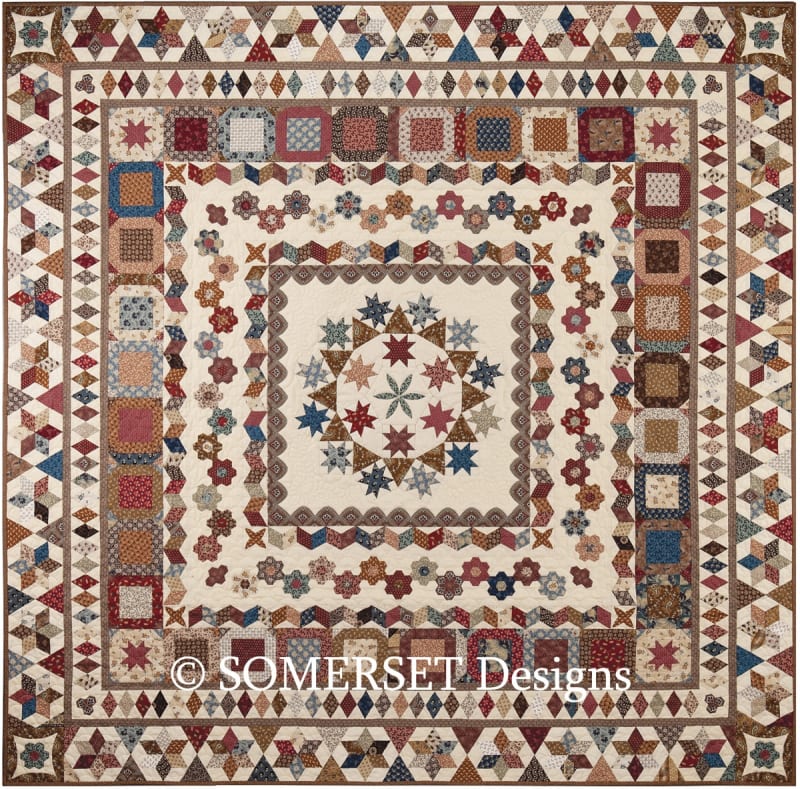 Robin's Nest Quilt Paper Pack Somerset Designs Vintage & Vogue