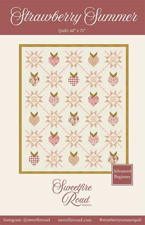Strawberry Summer Quilt Pattern by Sweetfire Road Vintage & Vogue