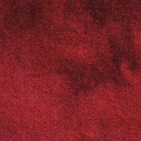 Made in America Hand-Dyed SPARKLING SANGRIA RED Wool Cloth