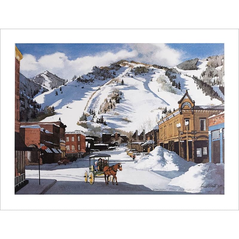 Aspenglow Vintage Lodge Decor Poster By Linda Roberts