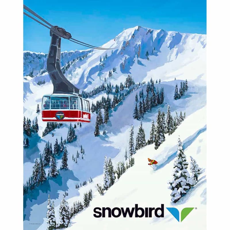 Snowbird Utah Ski Poster