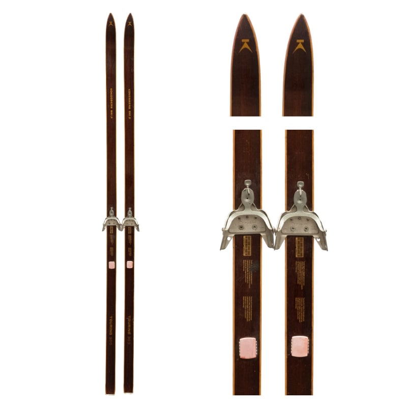 1960s Kongsberg Vintage Cross-Country Skis with Skillom 3 pin bindings ...
