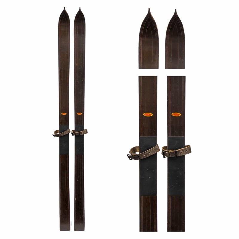 1920s Lund Antique Touring Skis