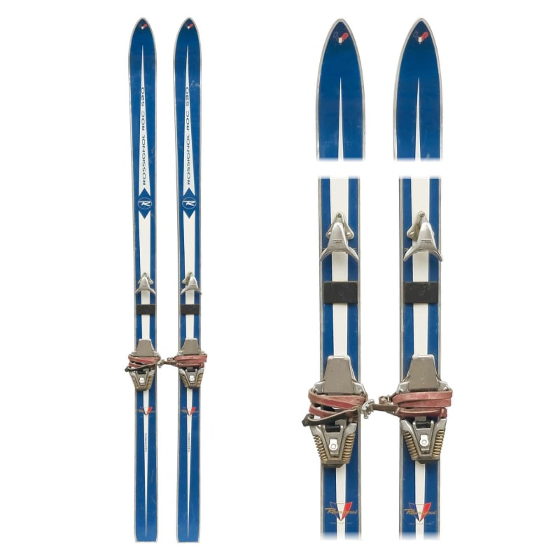 1970's Rossignol Roc 520 Vintage Skis with Marker Rotamat Bindings