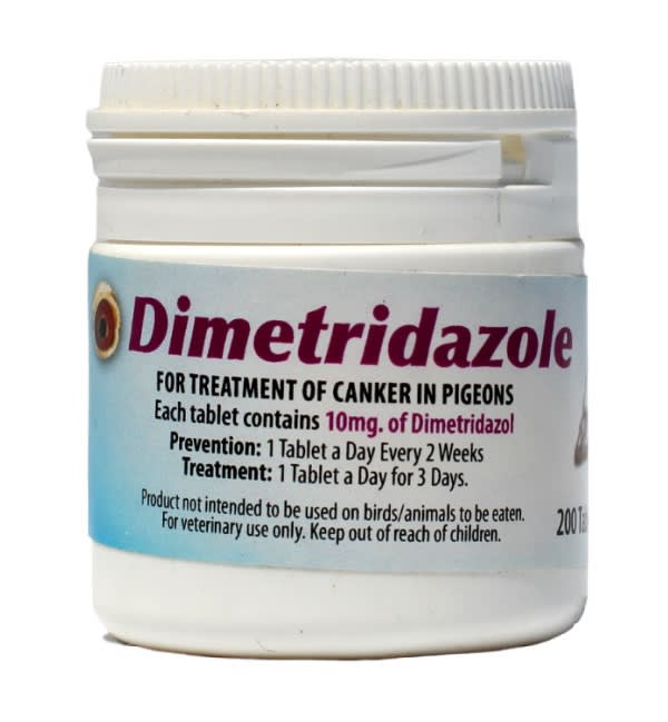 Emtryl (Dimetridazole) Tablets 10 mg