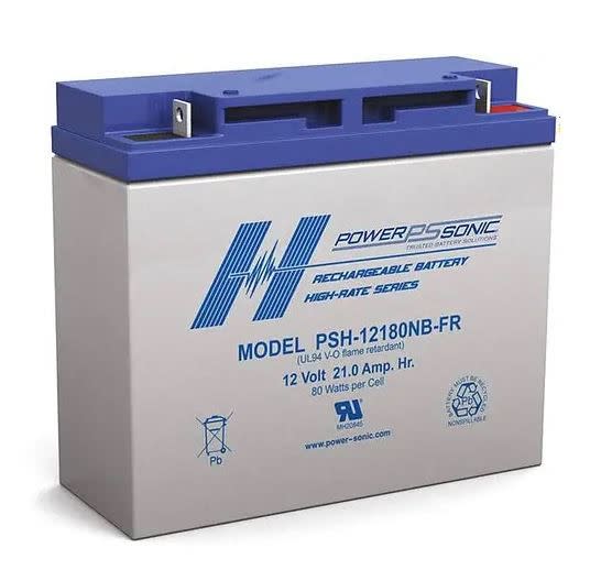 Power Sonic PSH-12180FR SLA Series, 12V21AH, High Rate