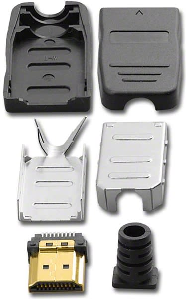 Pan Pacific HDI-19P-KIT Hdmi 19P Connector & Hood Set