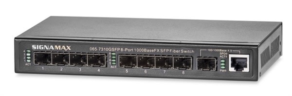 Signamax 065-7310SFP 8 Ports 100X SFP Switch