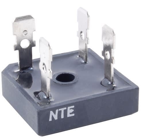 NTE NTE53016 Bridge Rectifier Full Wave Single Phase 200V 50amp Low ...