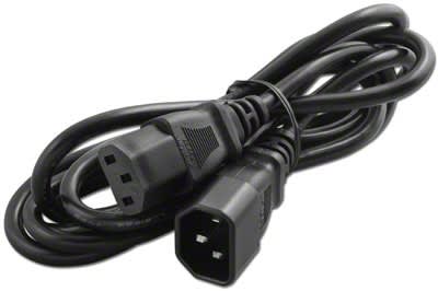 Pan Pacific S-EXT-6'BK Computer Extension Power Cord, 6Ft Black